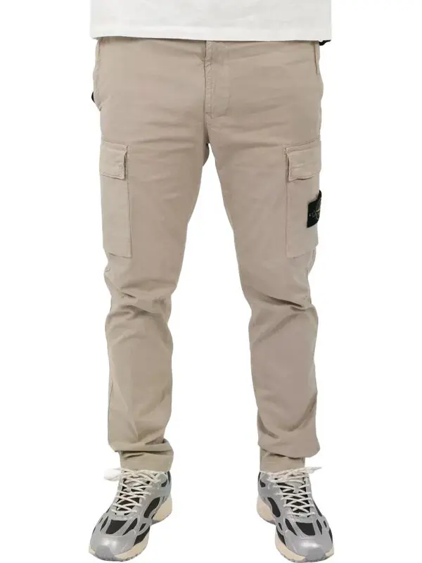 Stone Island Cargo Patch Trousers - Neutrals