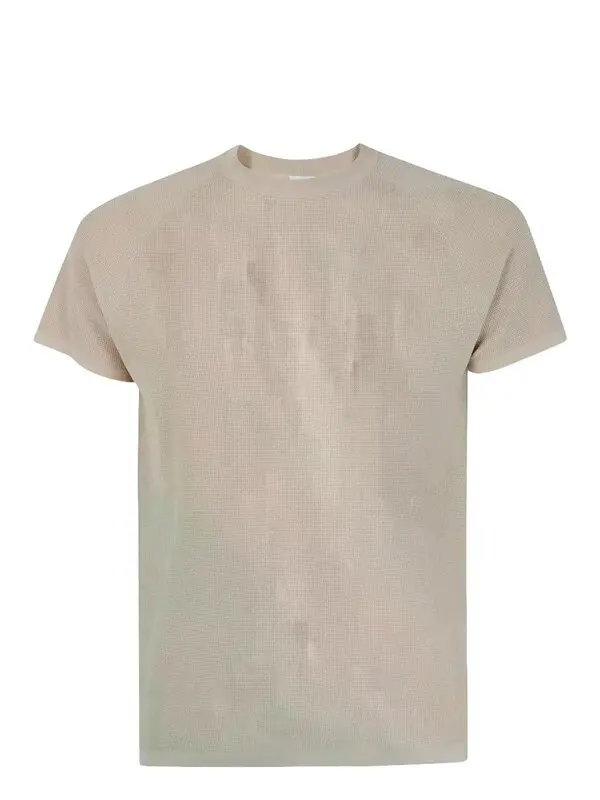 Aspesi Short-sleeve Round-neck T-shirt - Neutrals