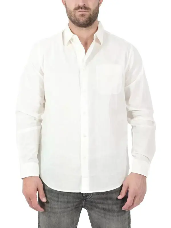 Woolrich Chest-pocket Shirt - White