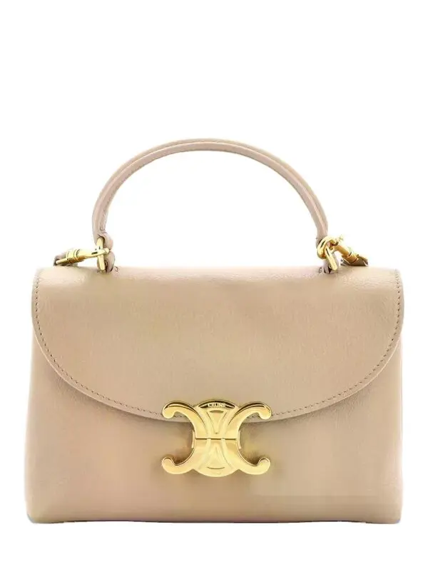 Celine Nino Top Handle Teen Satchel - Neutrals