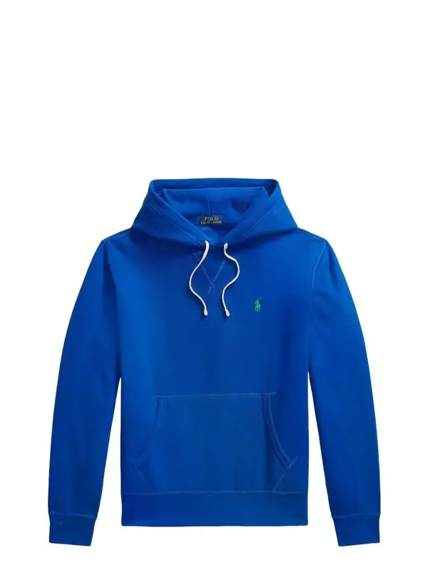 Polo Ralph Lauren Drawstring Kangaroo-pocket Hoodie - Blue