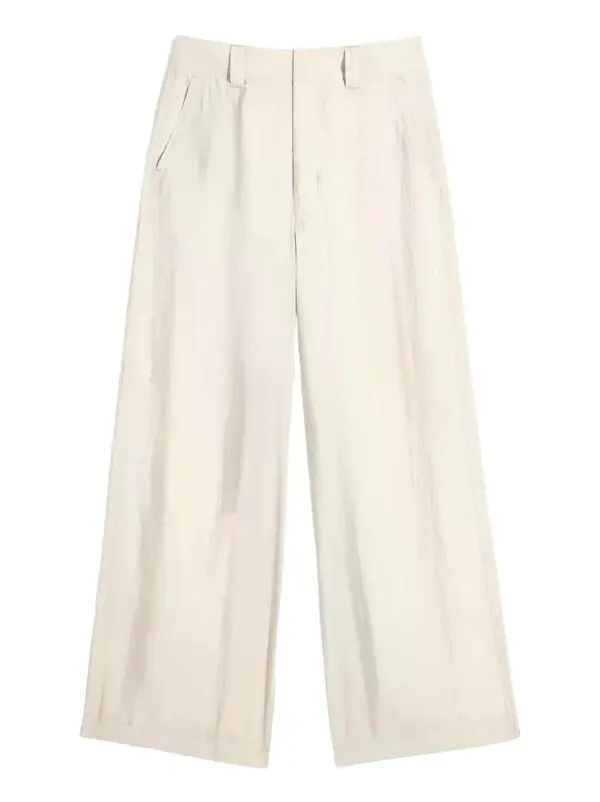 LEMAIRE Tailored Straight Trousers - Neutrals