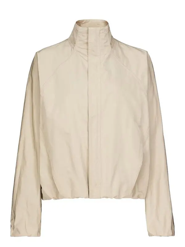 Alaïa Windbreaker Jacket - Sable