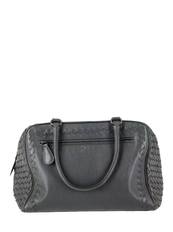 Bottega Veneta Brera Intrecciato Tote Bag - Grey