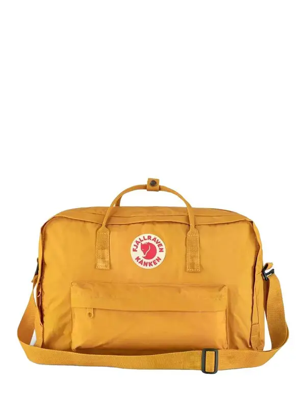 Fjallraven Logo-patch Backpack - Yellow
