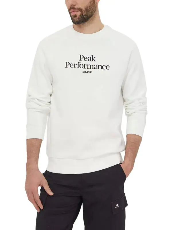 PEAK PERFORMANCE Crew-neck Sweatshirt - White