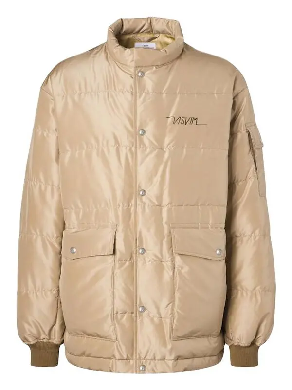 Visvim Elias Silk Down Jacket - Beige