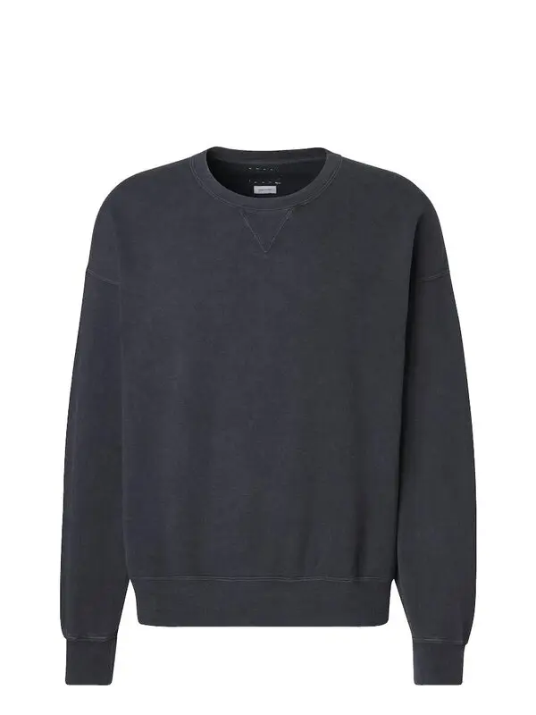 Visvim Jumbo Cotton Jersey Sweatshirt - Black