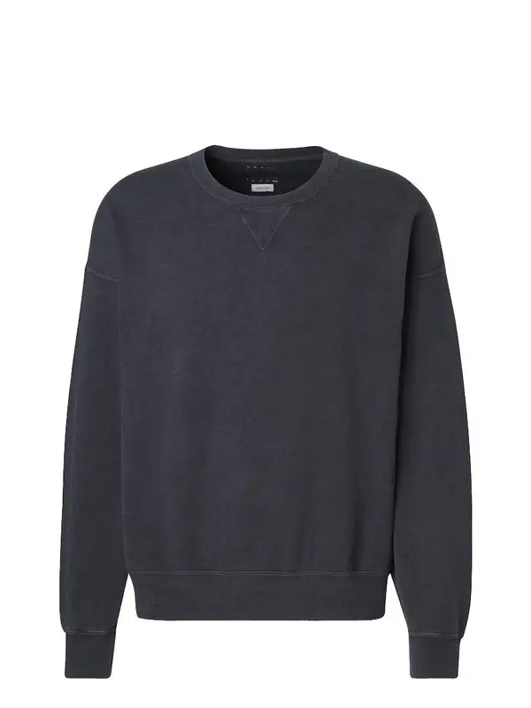 Visvim Jumbo Cotton Jersey Sweatshirt - Black