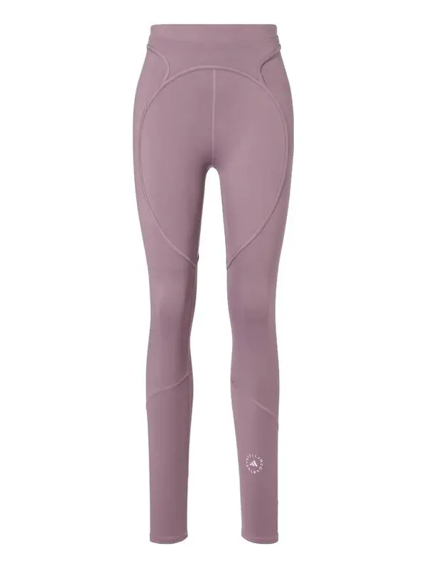 Adidas By Stella McCartney Logo Leggings - Purple
