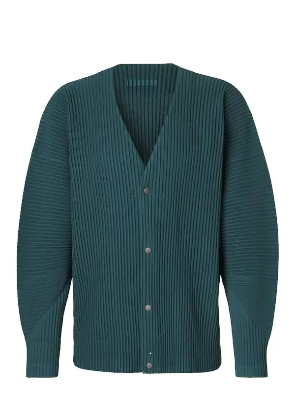 Issey Miyake Homme Plissé Color Pleats Blouson - Green