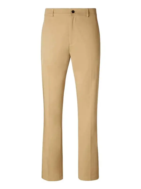 Burberry Cotton Twill Chinos - Beige