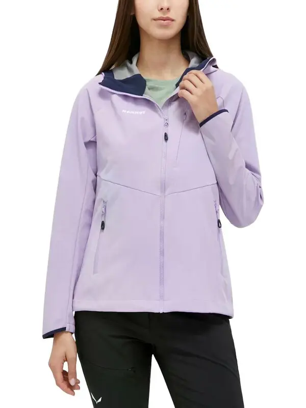 MAMMUT Hooded Jacket - Purple