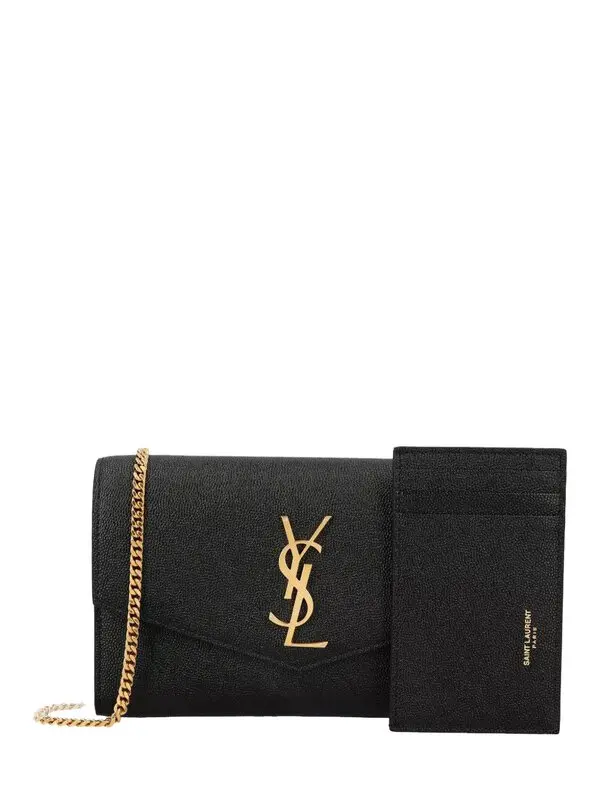 Saint Laurent Envelope Clutch - Black