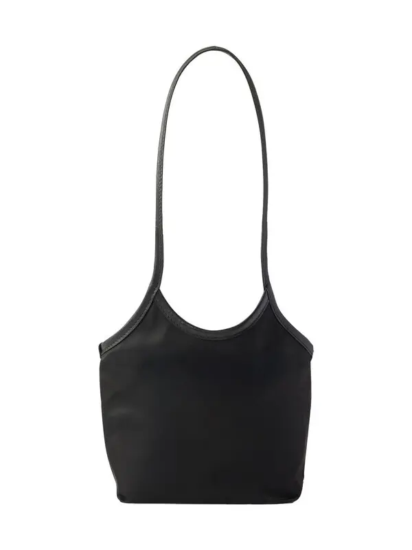 VALESQUE Cami Small Leather-trimmed Tote - Black