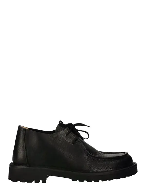 ASTORFLEX Lug-sole Lace-up Loafers - Black