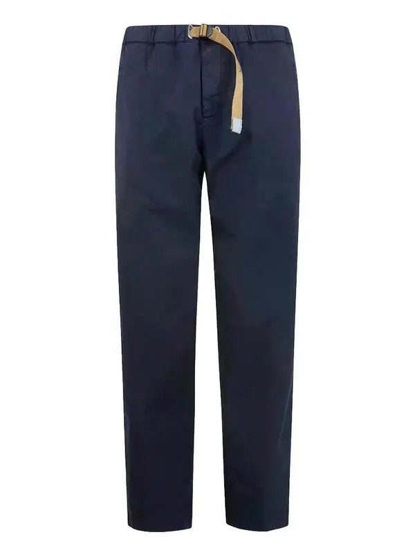 WHITE SAND Pocket Elasticated Trousers - Blue