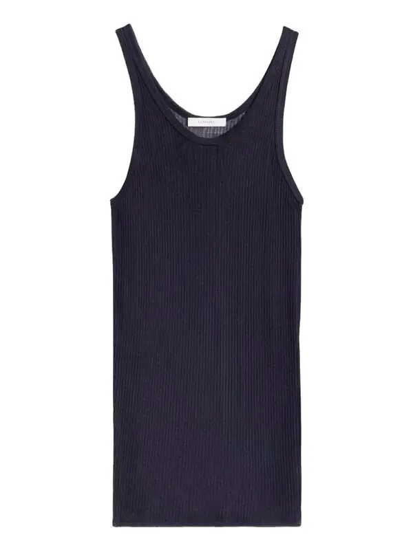 LEMAIRE Ribbed Tank Top - Blue