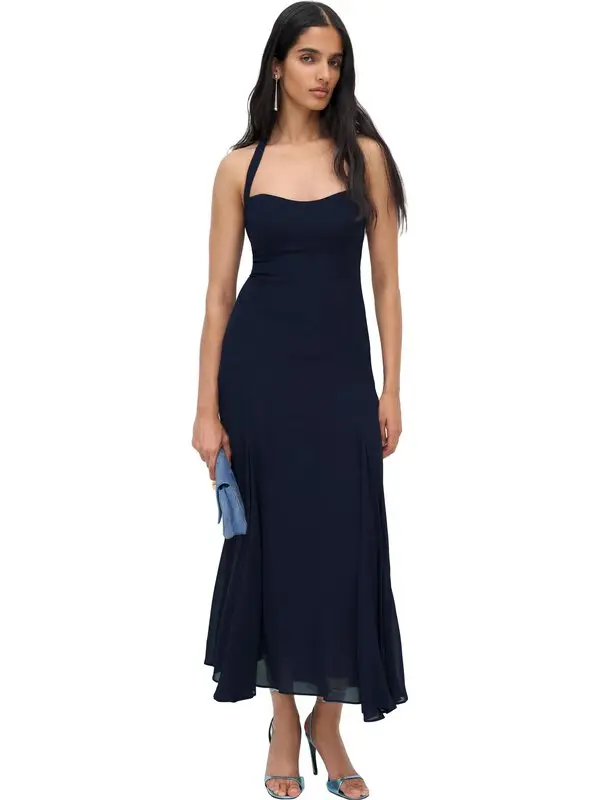 REFORMATION Yanitza Maxi Dress - Blue