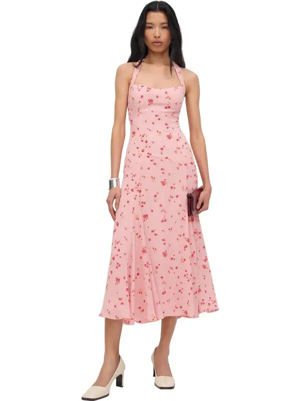 REFORMATION Yanitza Maxi Dress - Pink