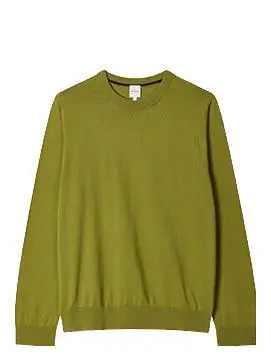 Paul Smith Organic Cotton Knitted Sweater - Green