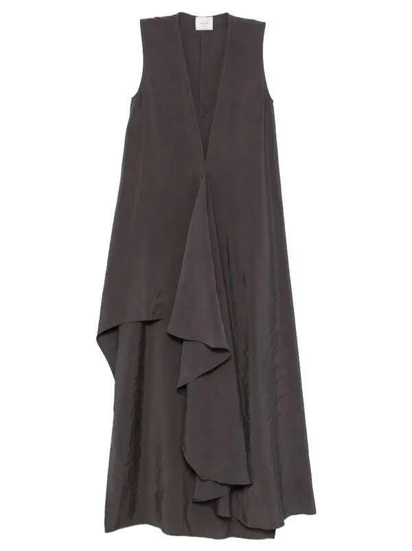ALYSI Long Dress - Grey