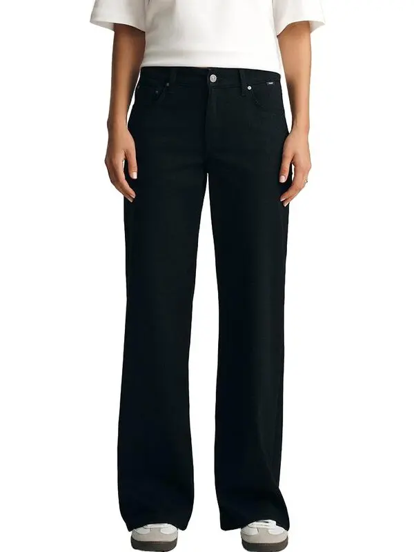 MAVI Sabrina Wide-leg Jeans - Black Move