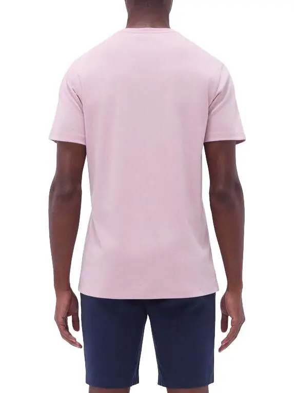Bugatchi Holden Pima Cotton T-shirt - Dusty Pink