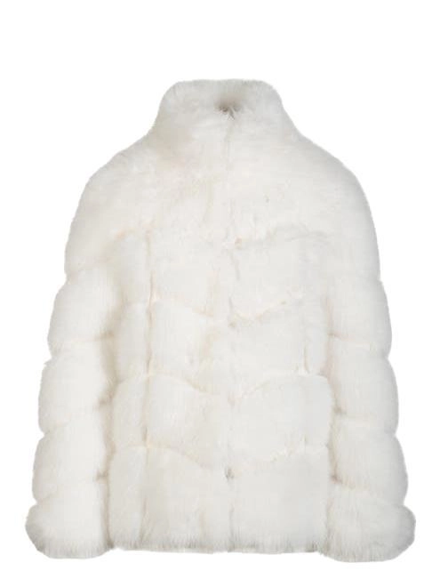 Generation Love Louisa Faux Fur Jacket - White