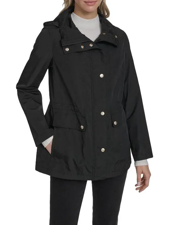 Cole Haan Water-resistant Packable Jacket - Black