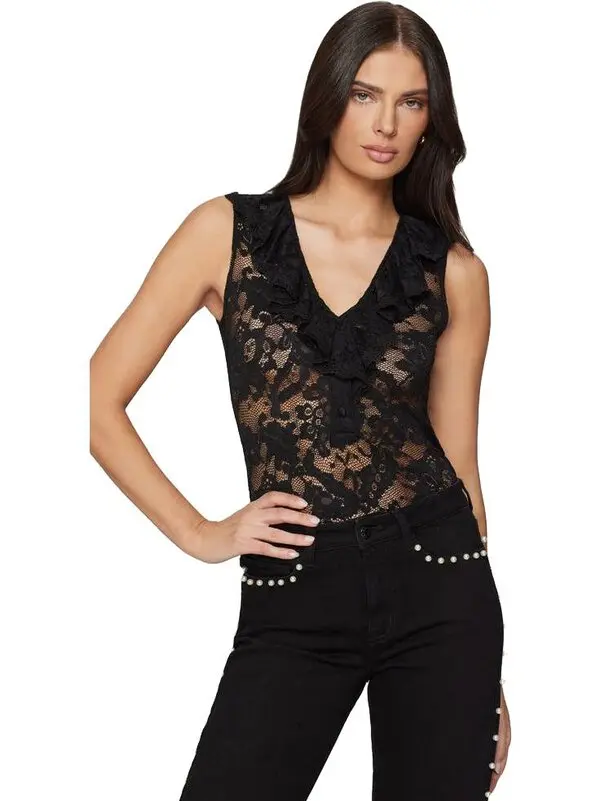 Generation Love Saige Lace Top - Black