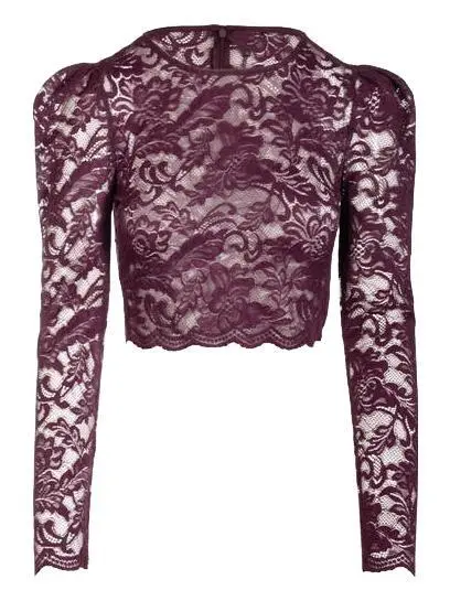 Generation Love Safia Lace Top - Purple