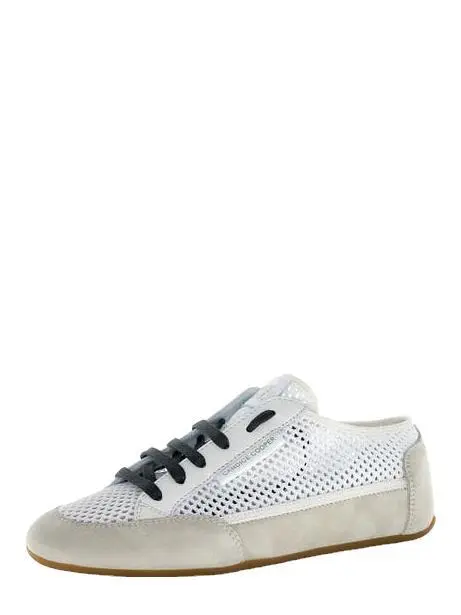 CANDICE COOPER Lace-up Sneaker - Ice White