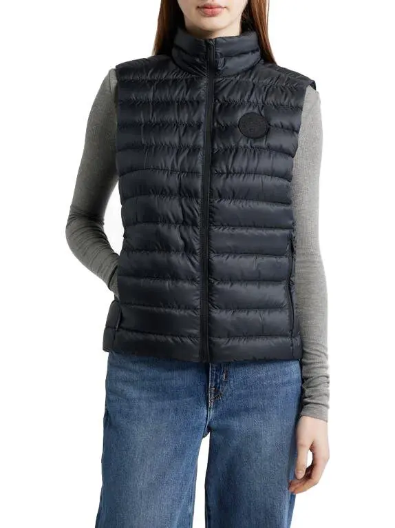 Canada Goose Aethera Quilted Ripstop Down Puffer Vest - Black