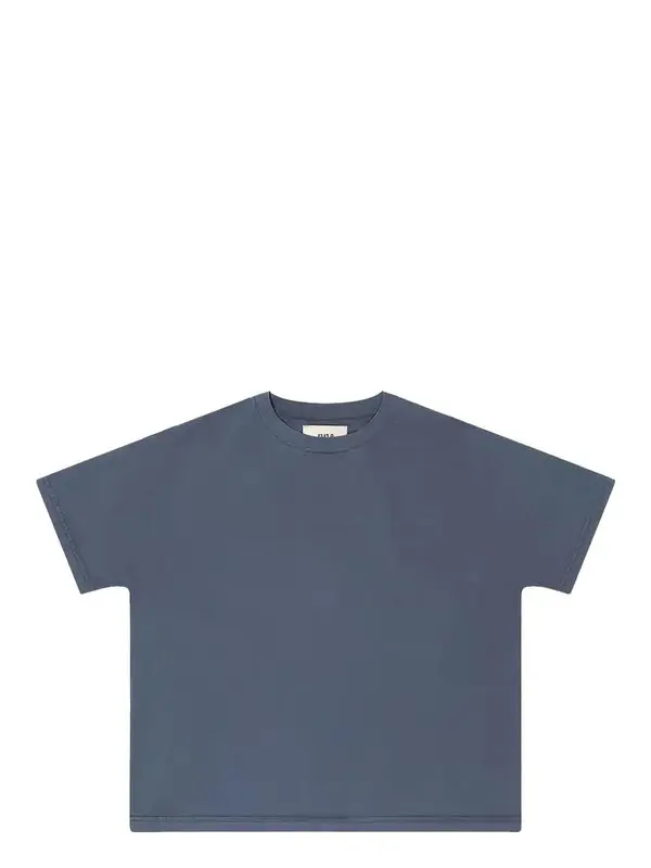 O.FILES Kimono 2.0 Round-neck T-shirt - Blue