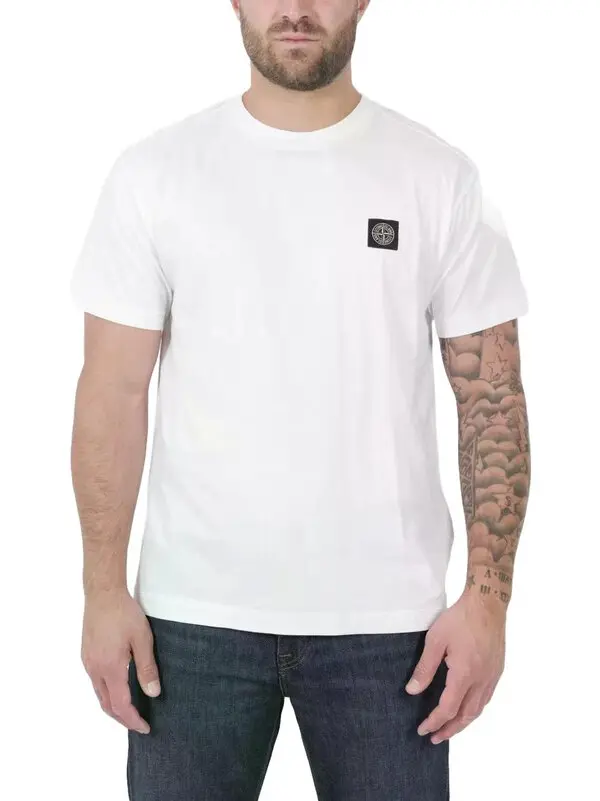 Stone Island Logo-patch T-shirt - White