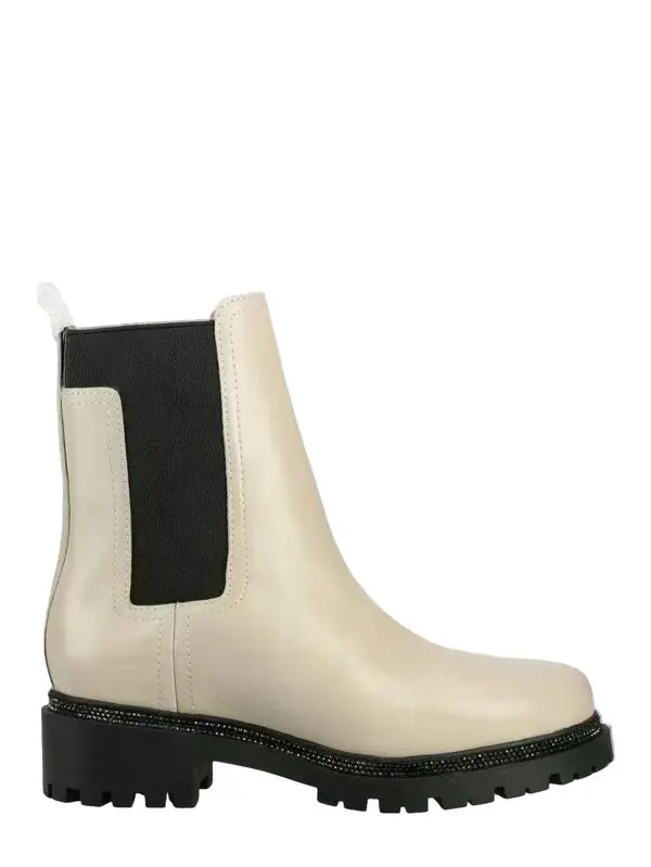 Dkny Embellished Chelsea Boots - Neutrals