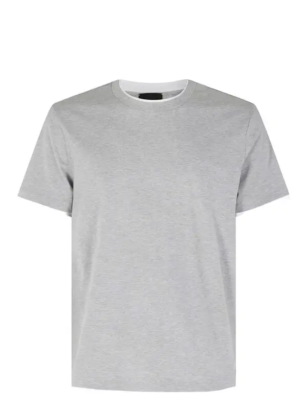 DONDUP Trim Short-sleeve T-shirt - Grey