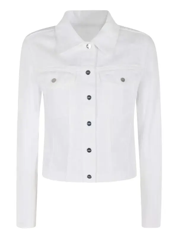 DONDUP Collared Button Jacket - White