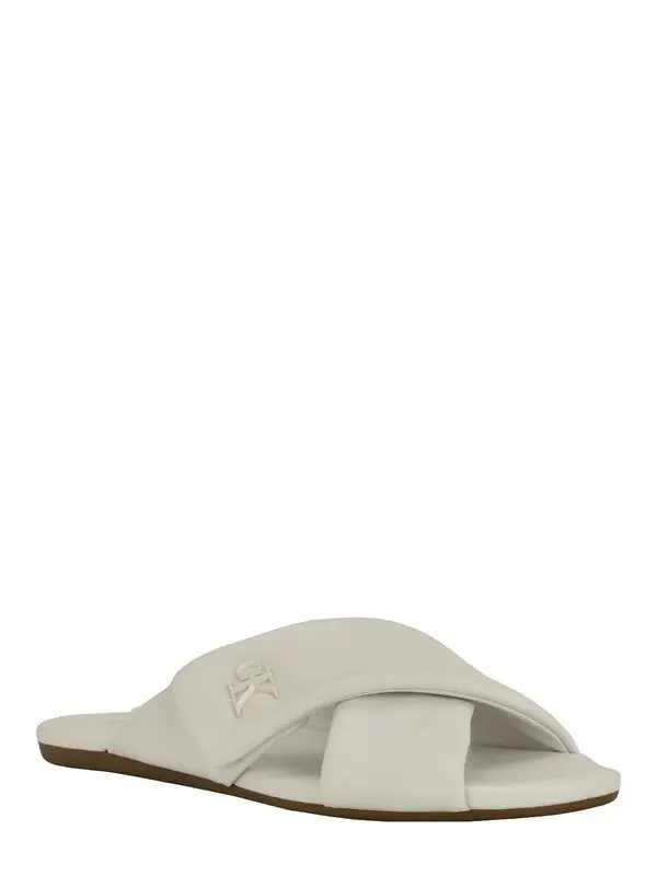 Calvin Klein Renley Slide Sandal - White