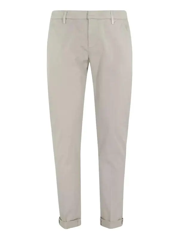 DONDUP Cropped Trousers - Neutrals