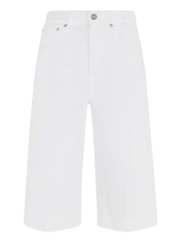 DONDUP Wide-leg Shorts - White