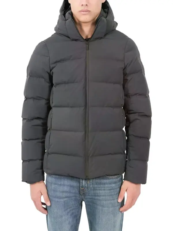 RRD Quilted Hooded Jacket - Grey