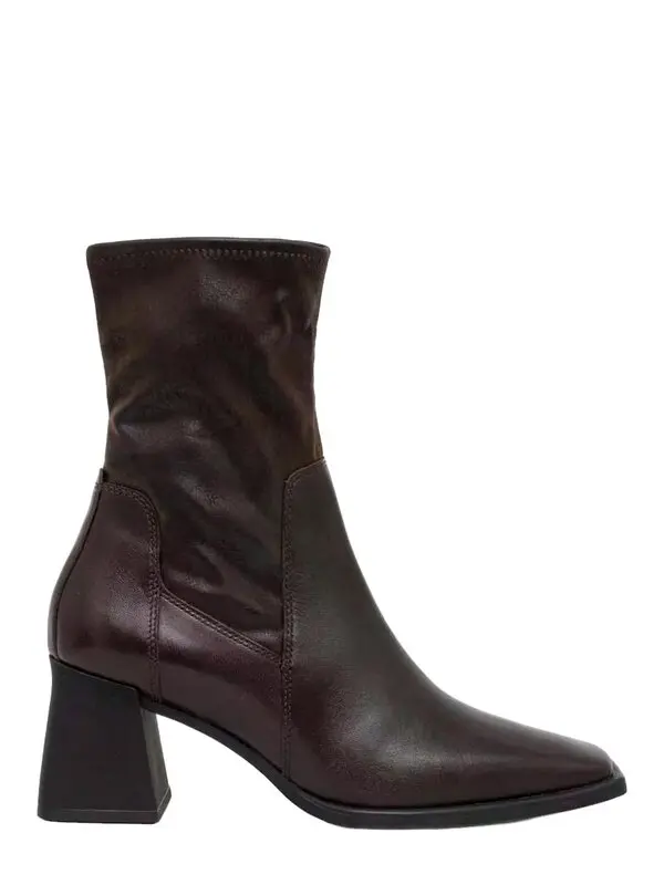 VAGABOND SHOEMAKERS Hedda Square-toe Ankle Boots - Brown