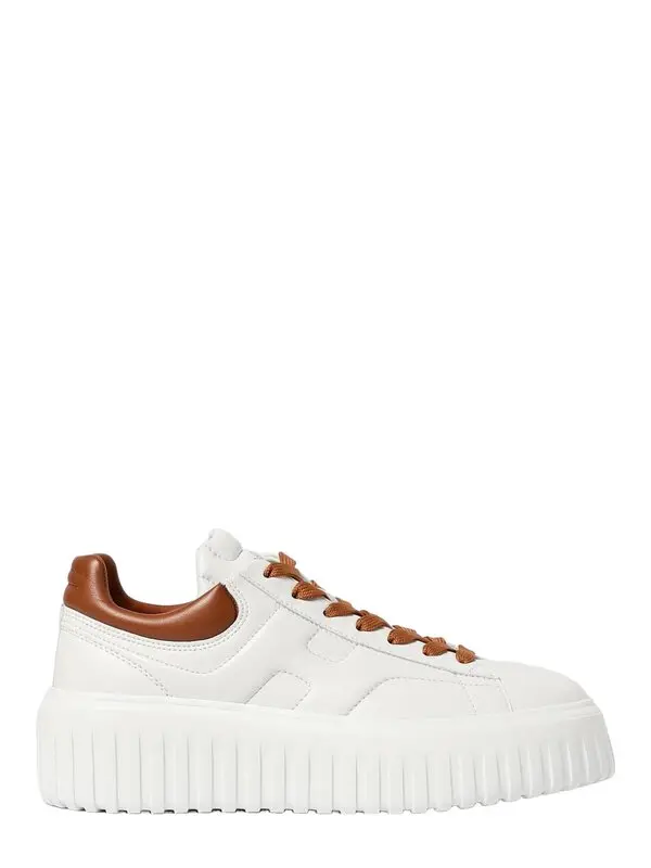 Hogan H-stripes Nappa Sneakers - White