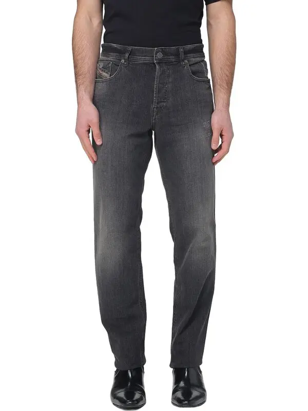 DIESEL® D-definitive Slim Fit Stretch Denim Jeans - Black