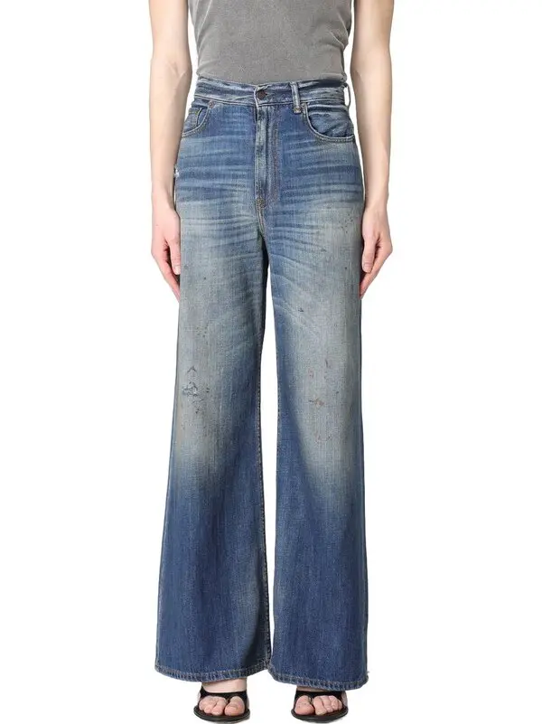 Acne Studios Wide Leg Jeans - Denim