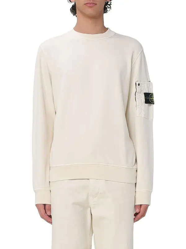 Stone Island Crewneck Sweatshirt - Ivory