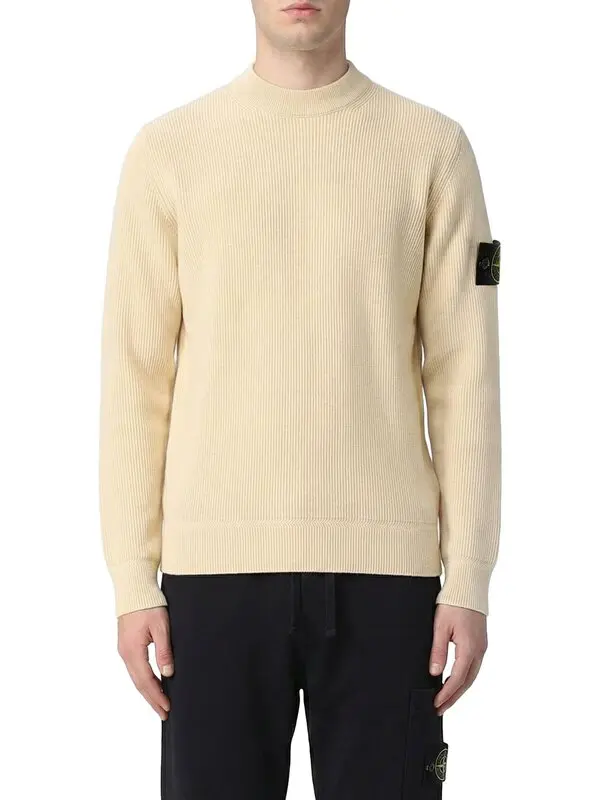 Stone Island Pullover Sweater - Beige