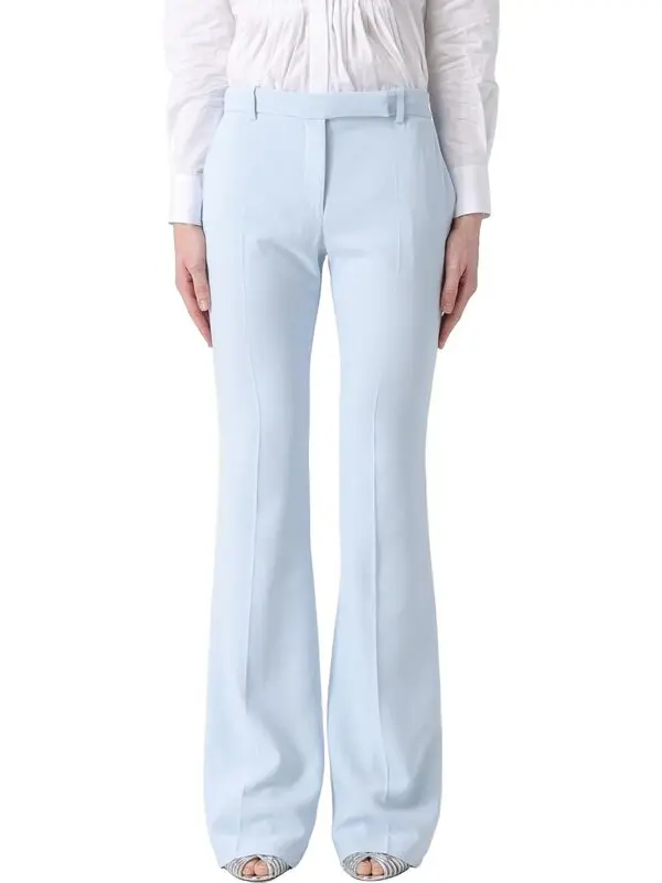 Alexander McQueen Wide Leg Trousers - Blue